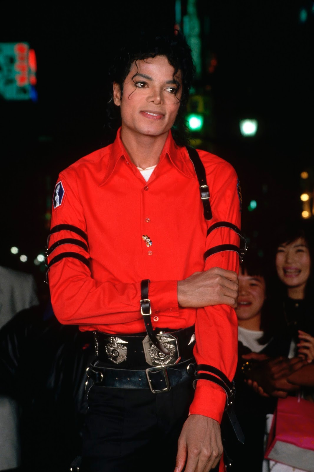 Michael Jackson Out in Tokyo, Japan 1987