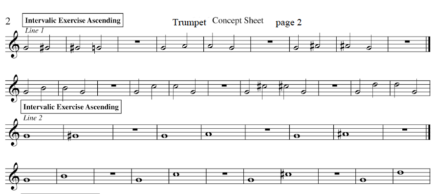 More Binder Stuff - Trumpet (freebies)