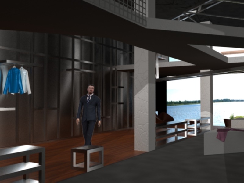 MA Animation - work in progress: Interior Architecture Project (3ds Max ...