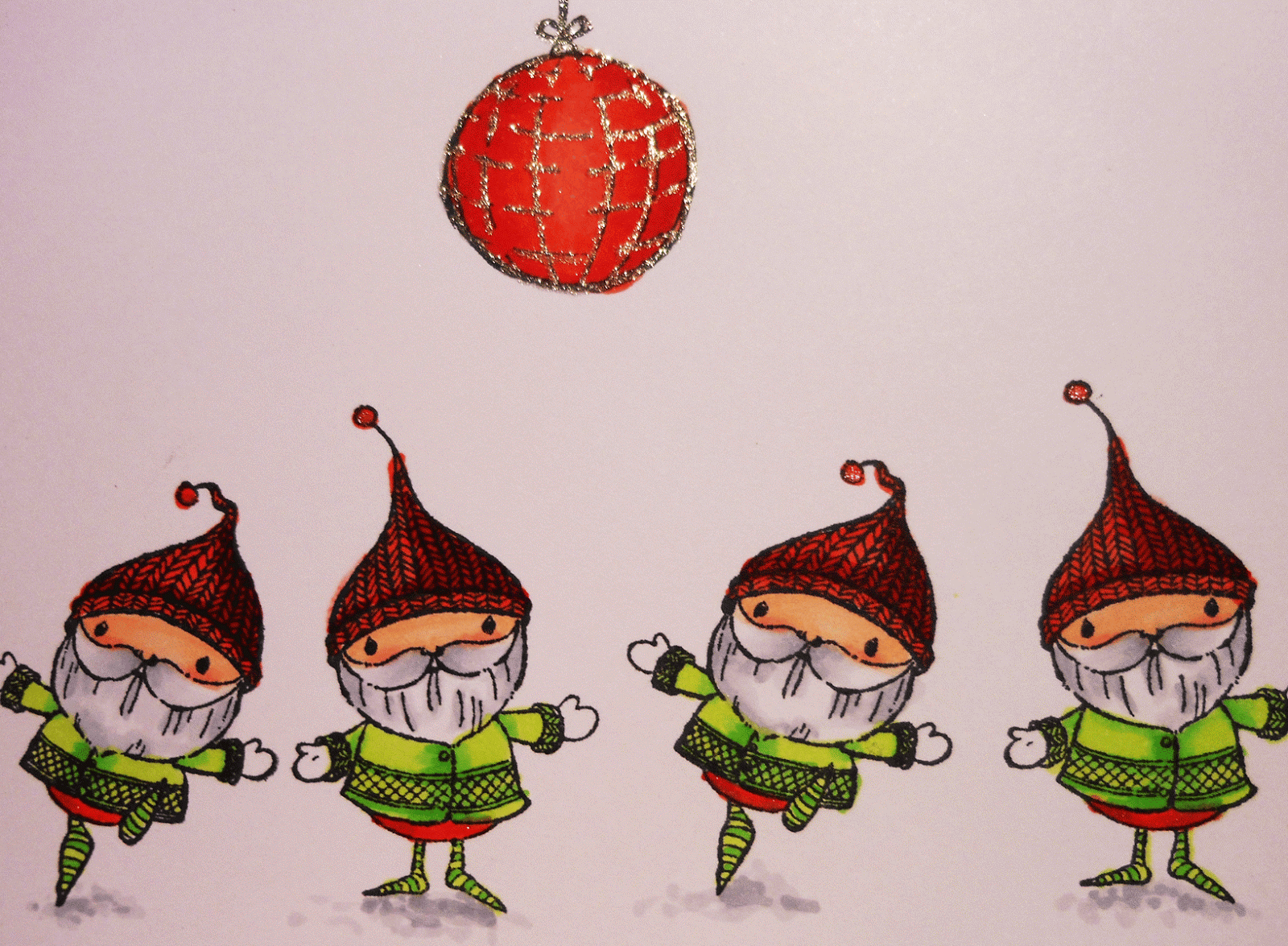 Colour and Sparkle: Disco Dancing Elves