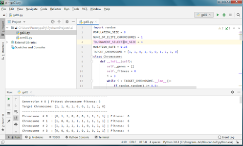 Prototype Project: Genetic Algorithms w/ Python - Tutorial 01