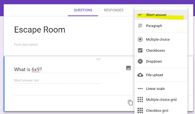 Teaching in an Organized Mess: Digital Escape Room through Google Forms