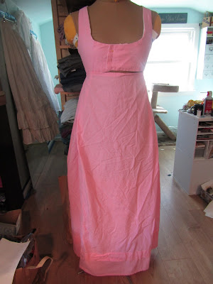 A Sartorial Statement: My New Bib-Front Dress