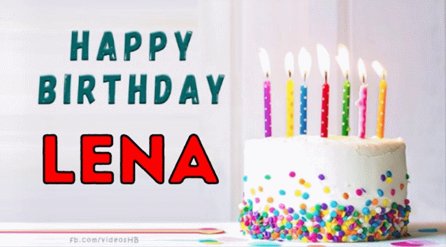 Happy Birthday Lena