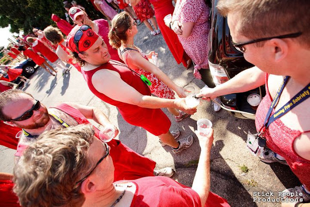 Stick People Productions Photography: Hash House Harriers Red Dress Run
