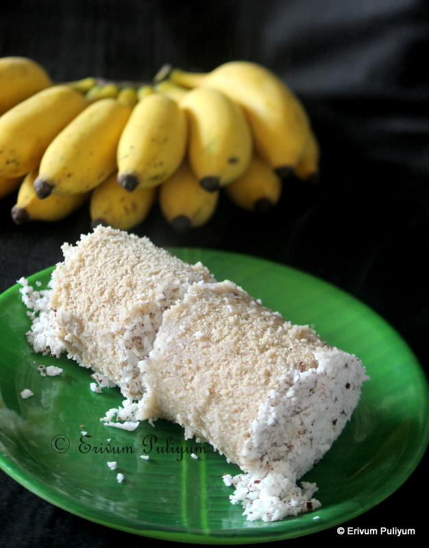 Erivum Puliyum: Chakka Podi Puttu | Steamed Raw Jackfruit Powder Puttu