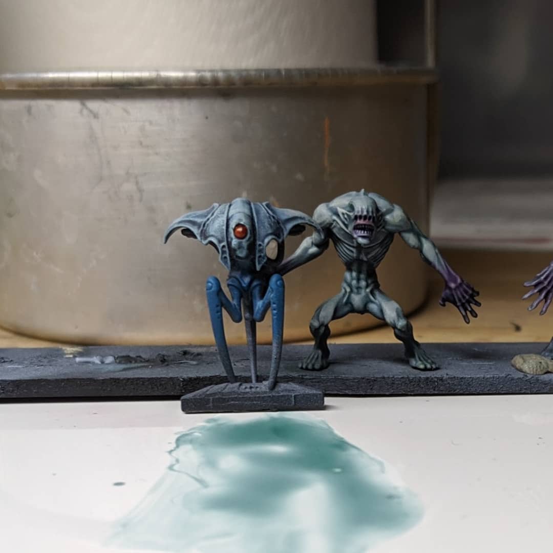 Blackstone Fortress: Unit - Spindle Drones, Ambull & Borewyrms