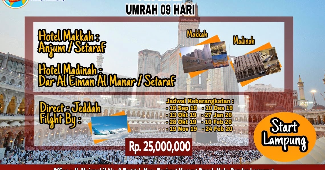 Agen Umrah & Haji | ASAFI Tour Lampung | Amitra Syariah