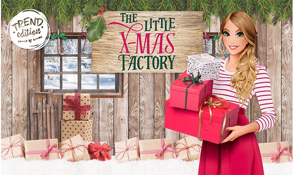 THE LITTLE X-MAS FACTORY - Blue Poinsettia