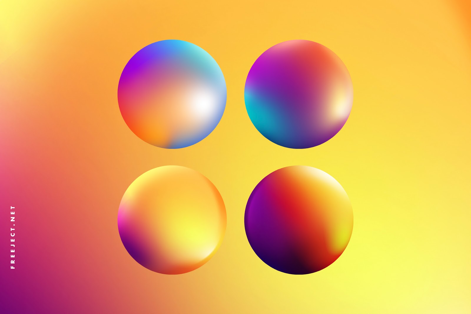 Beautiful Ball Gradient - Free Download PNG File