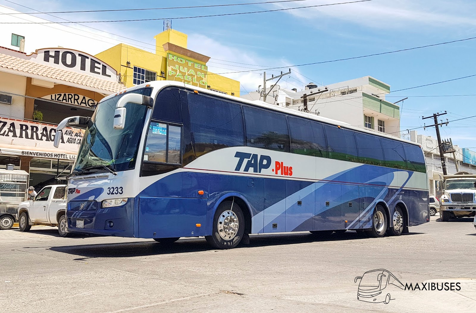 MAXIBUSES: TRANSPORTES Y AUTOBUSES DEL PACÍFICO, PLUS (TAP)