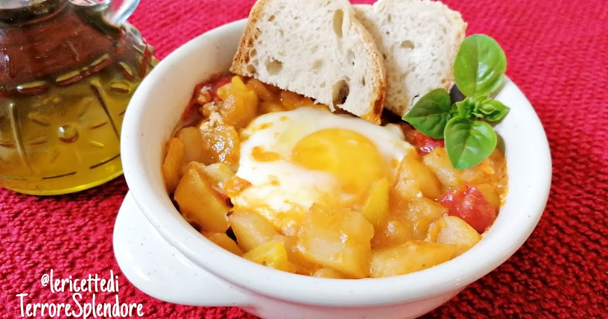 Il piatto migliore di sempre! Facile, buono, economico! Uova con patate.