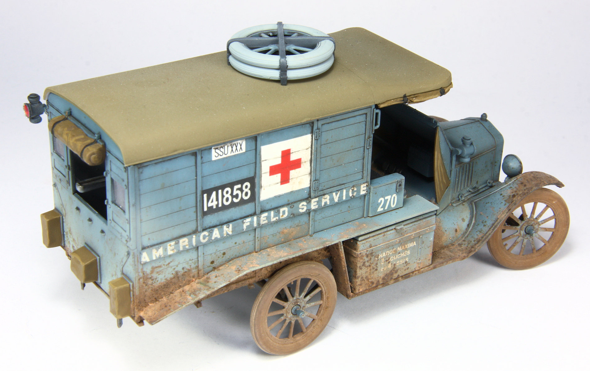 The Modelling News: Build review Pt. II: 1/35th scale Model T Ambulance ...