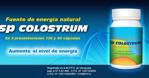 SER+POSITIVO: El milagro del Calostro… Nueva Vida Sp COLOSTRUM