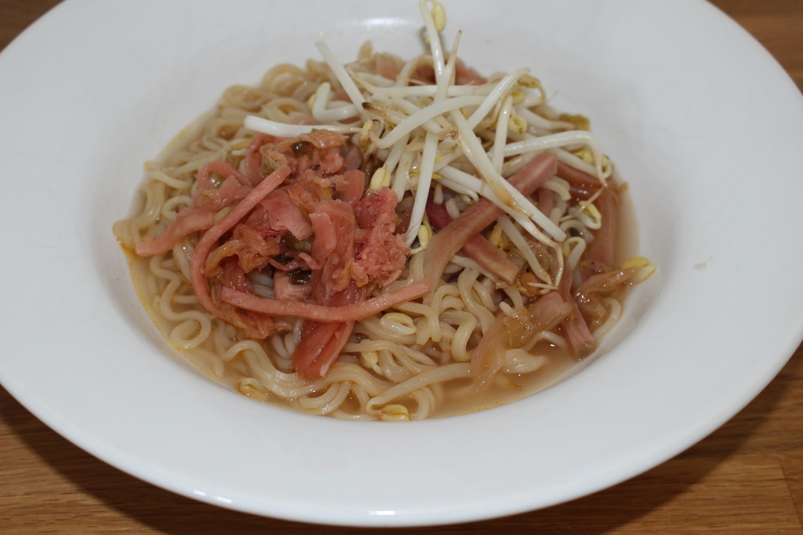 Délices d'une novice: Soupe de ramen au kimchi (chou chinois mariné)