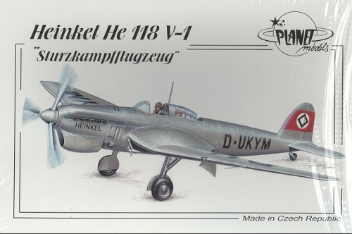Happyscale-Modellbau: Heinkel He 118 V1 - Planet models resin-kit 1/72