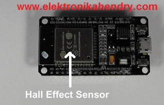 ESP32 PART-6. Sensor Hall Effect (Medan Magnet) - ELEKTRONIKA HENDRY