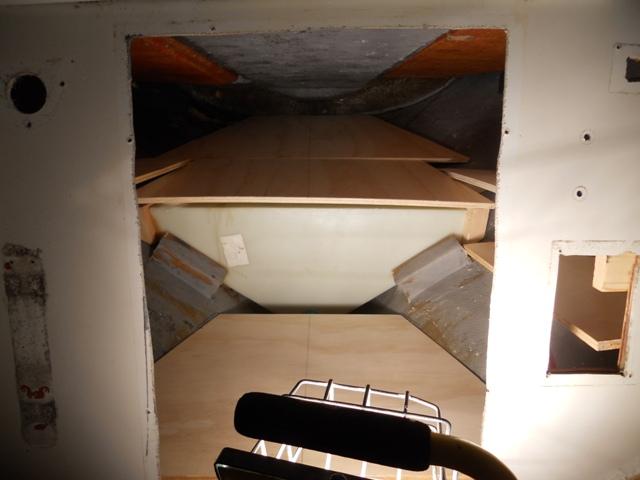 Ericson 25, Oystercatcher: Lazarette Modifications, Part 1: Analysis