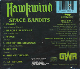 Classic Rock Covers Database: Hawkwind - Space Bandits (1990)