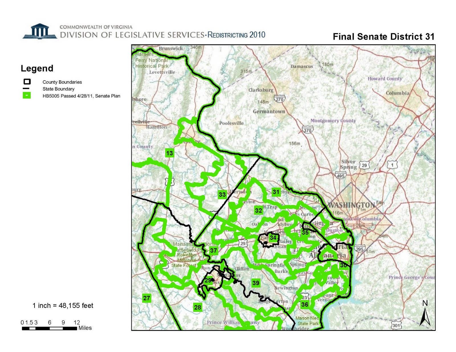 Northern Virginia Lawyer: Virginia redistricting coverage 31st Senate ...