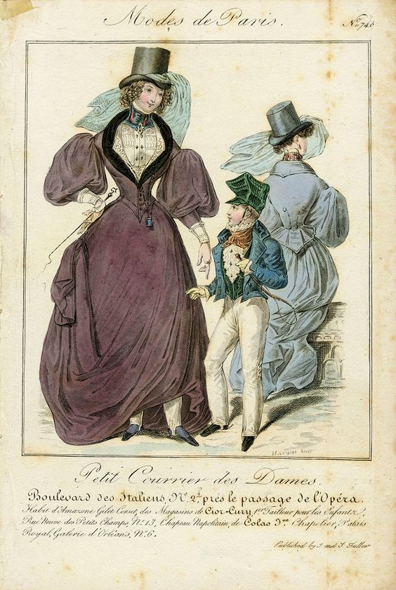 All The Pretty Dresses: 1830's Riding Habit Waistcoat (?)