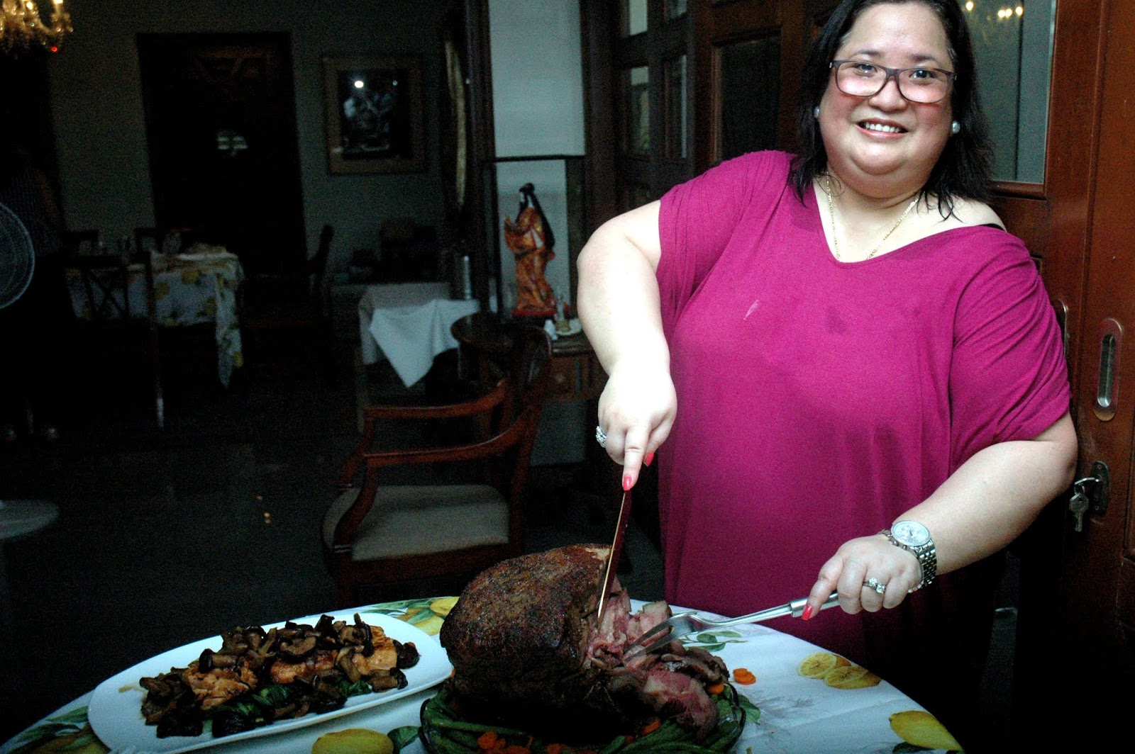 DUDE FOR FOOD: A Holiday Feast by Bambi's Gourmet Kitchen