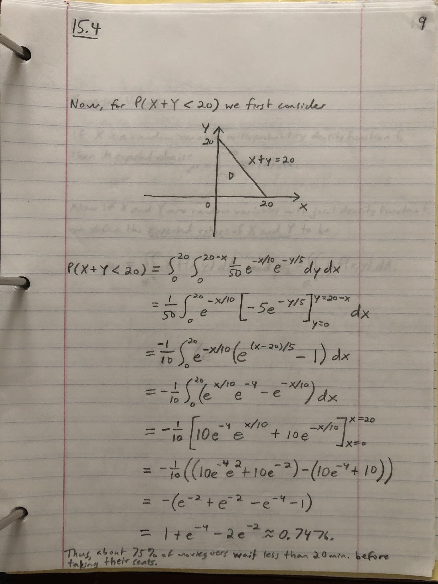 Professor Frank’s Math Blog: 15.4 Applications of Double Integrals Notes