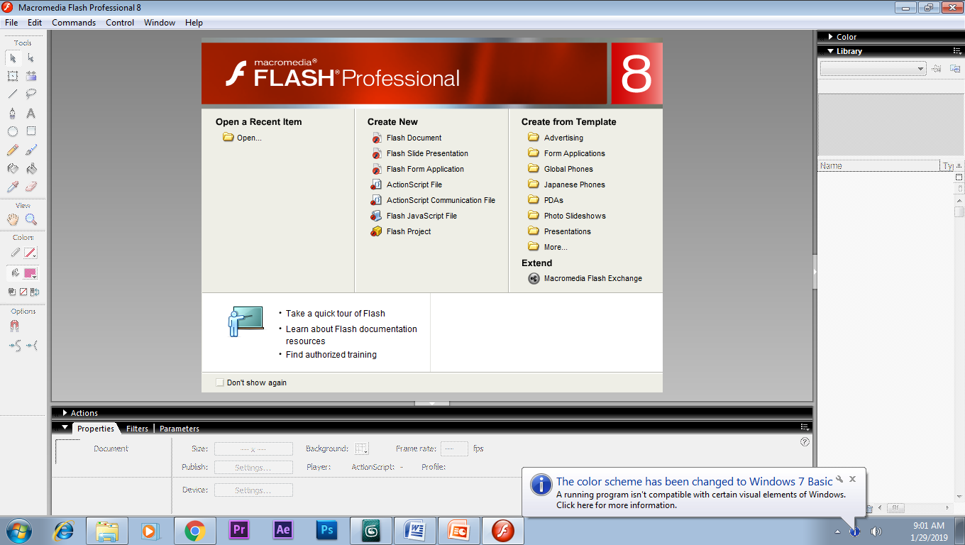 TUTORIAL MEMBUAT BUTTON DI MACROMEDIA FLASH CS6