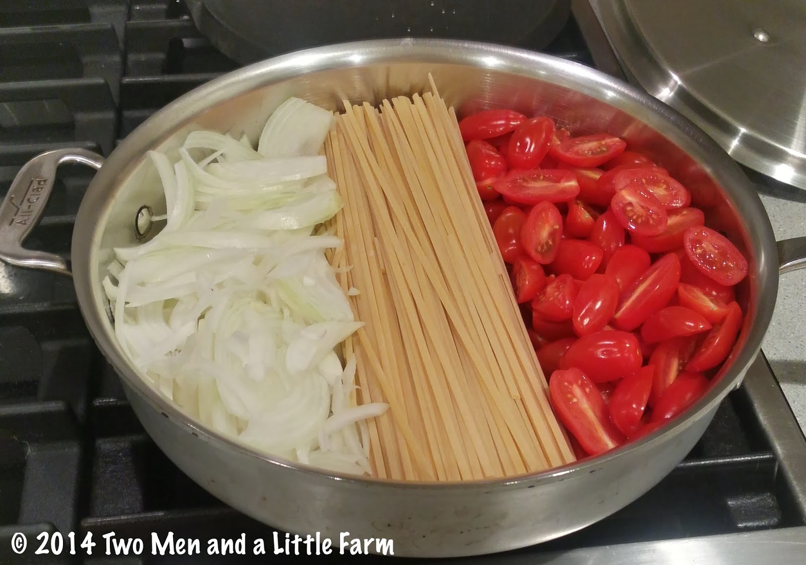 Two Men and a Little Farm: ONE PAN PASTA RECIPE