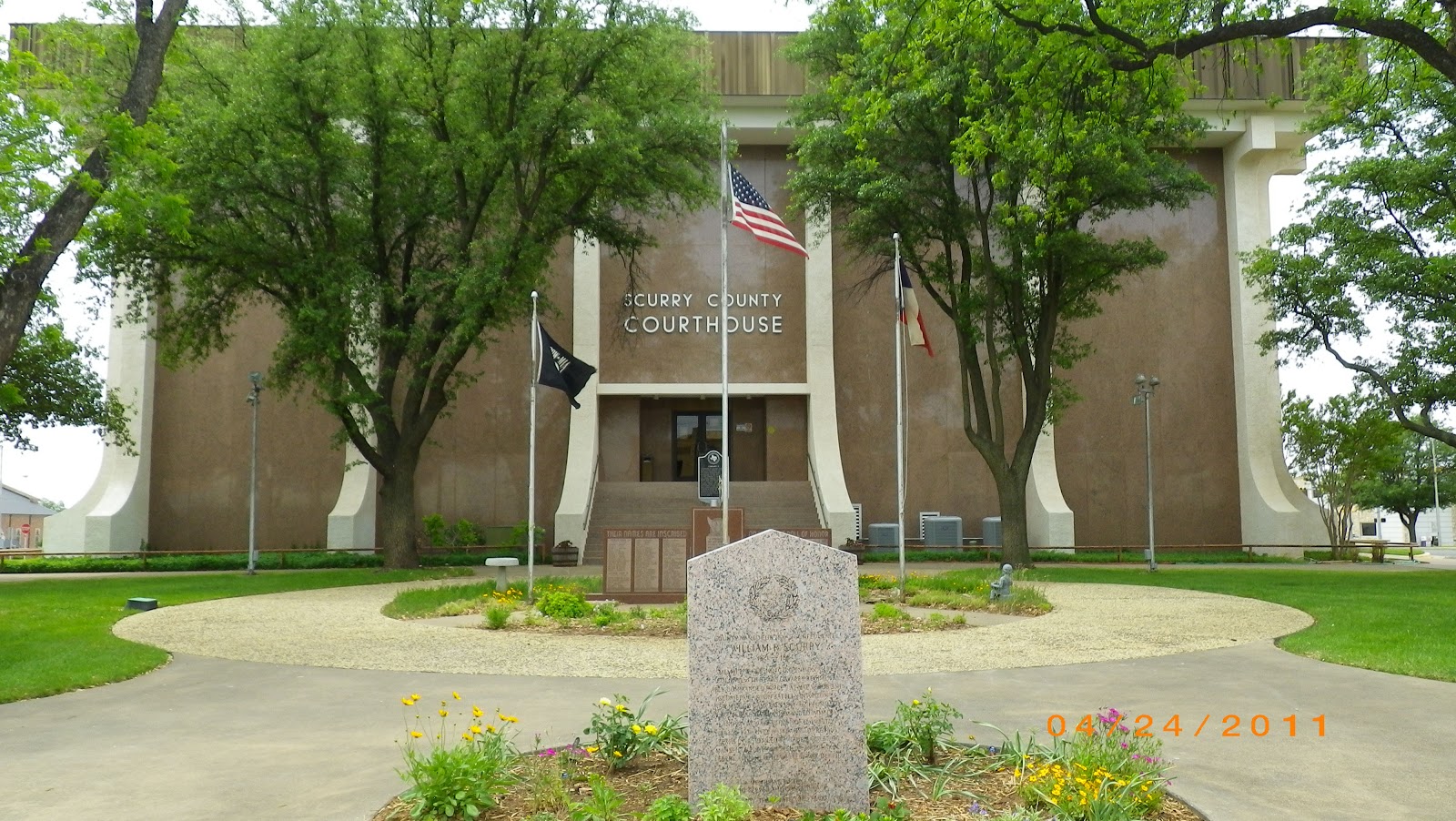 Texas Courthouse Tour: 4/24/11: Post, Gail, Snyder, Colorado City ...