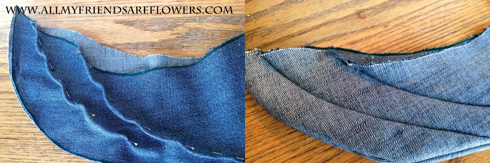 all my friends are flowers: Denim Whale Tutorial & Printable Pattern