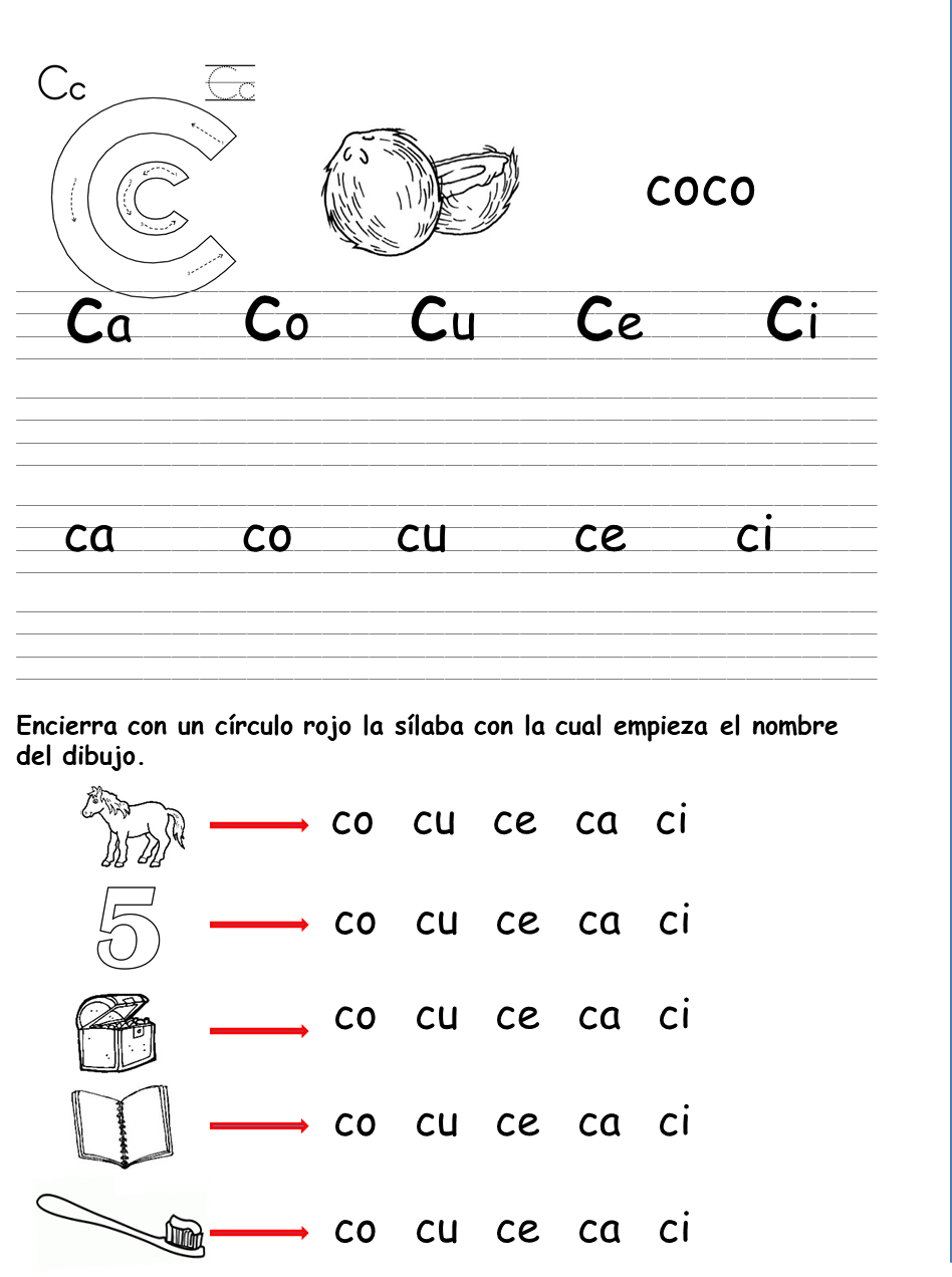 TALLER DE LA LETRA C