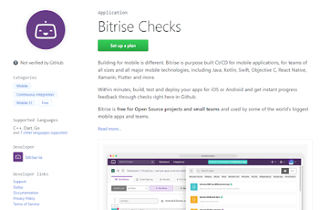 ブログズミ: [Bitrise] GitHub Checks に表示されるようにする