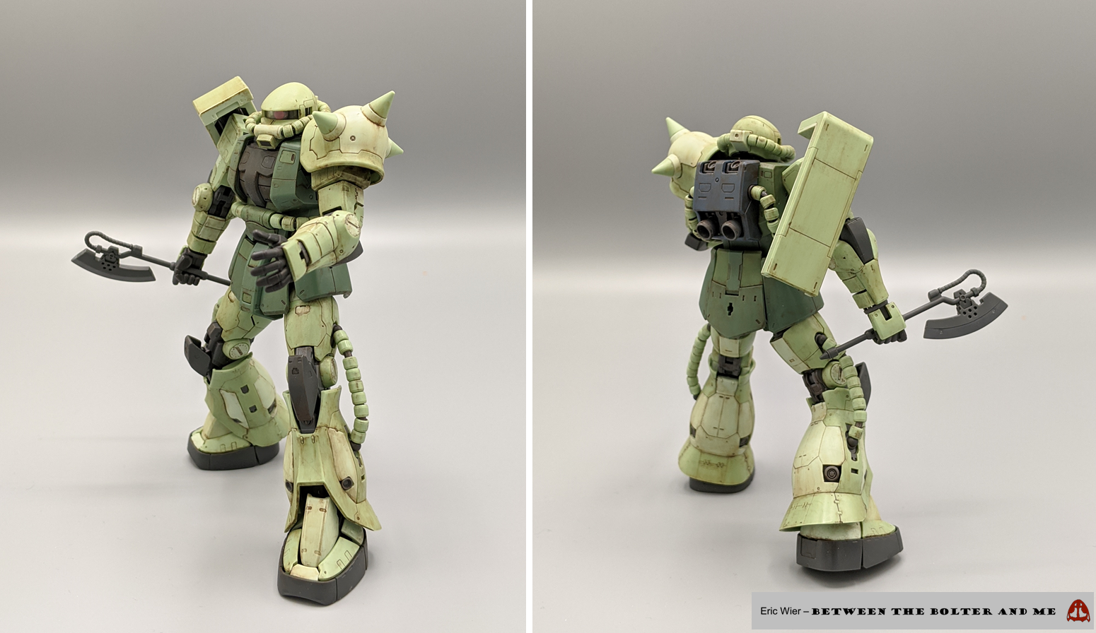 Between the Bolter and Me: Building a Bandai RG MS-06F Zaku II