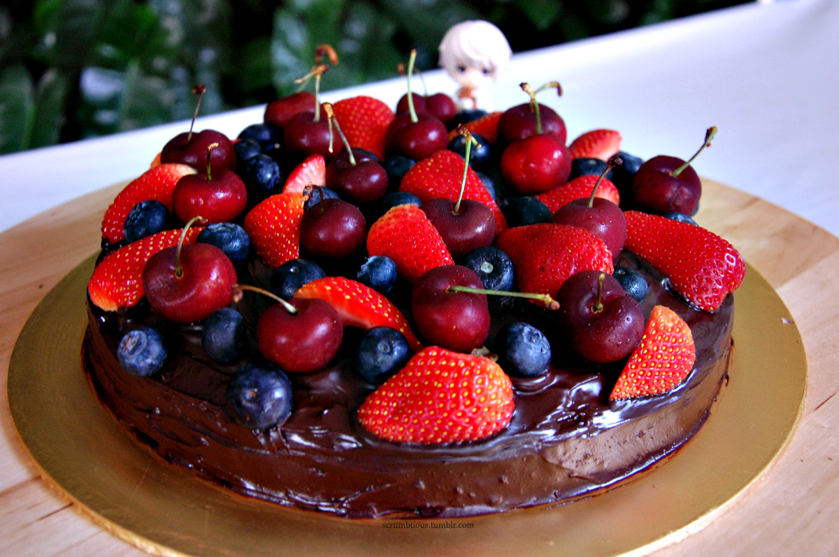 chocolate gateau | scrumbtious