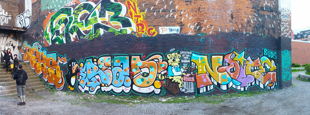 Exploriment: Hamilton Art Crawl Graffiti Tour