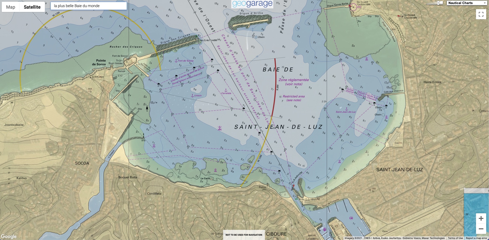 GeoGarage blog: France & misc. (SHOM) layer update in the GeoGarage ...