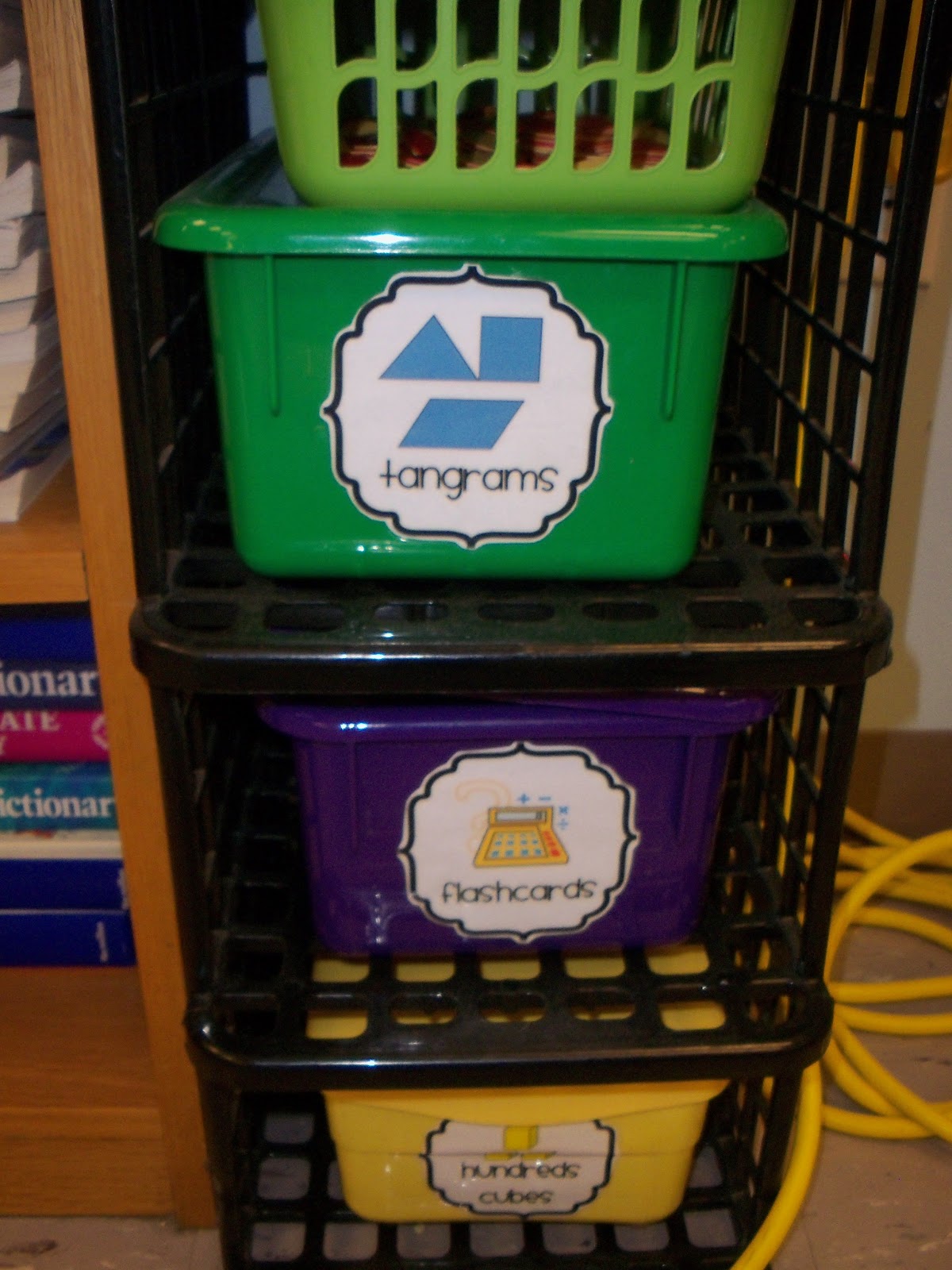 Fourth Grade Flipper: Workshop Wednesday (math manipulatives)