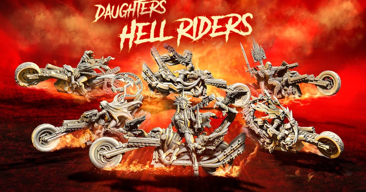 Tabletop Fix: Raging Heroes - New Hell Riders
