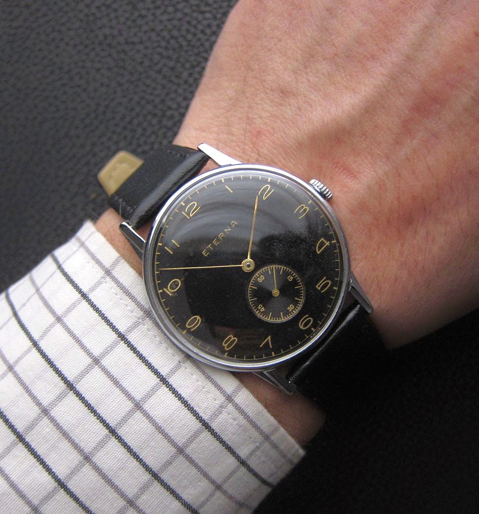 chronoaddict: ETERNA German Military Watch WWII cal.1020