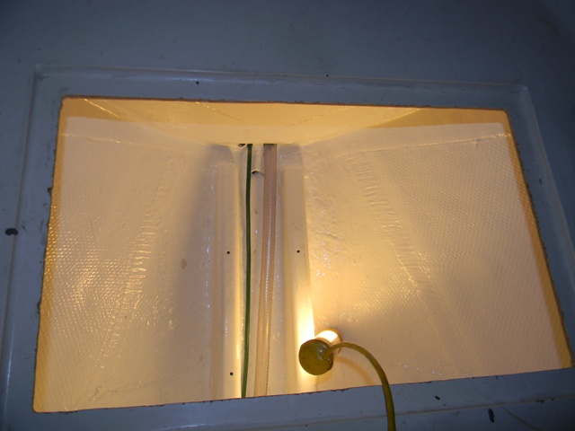 Ericson 25, Oystercatcher: Anchor, Chain Locker, and Anchor Roller ...