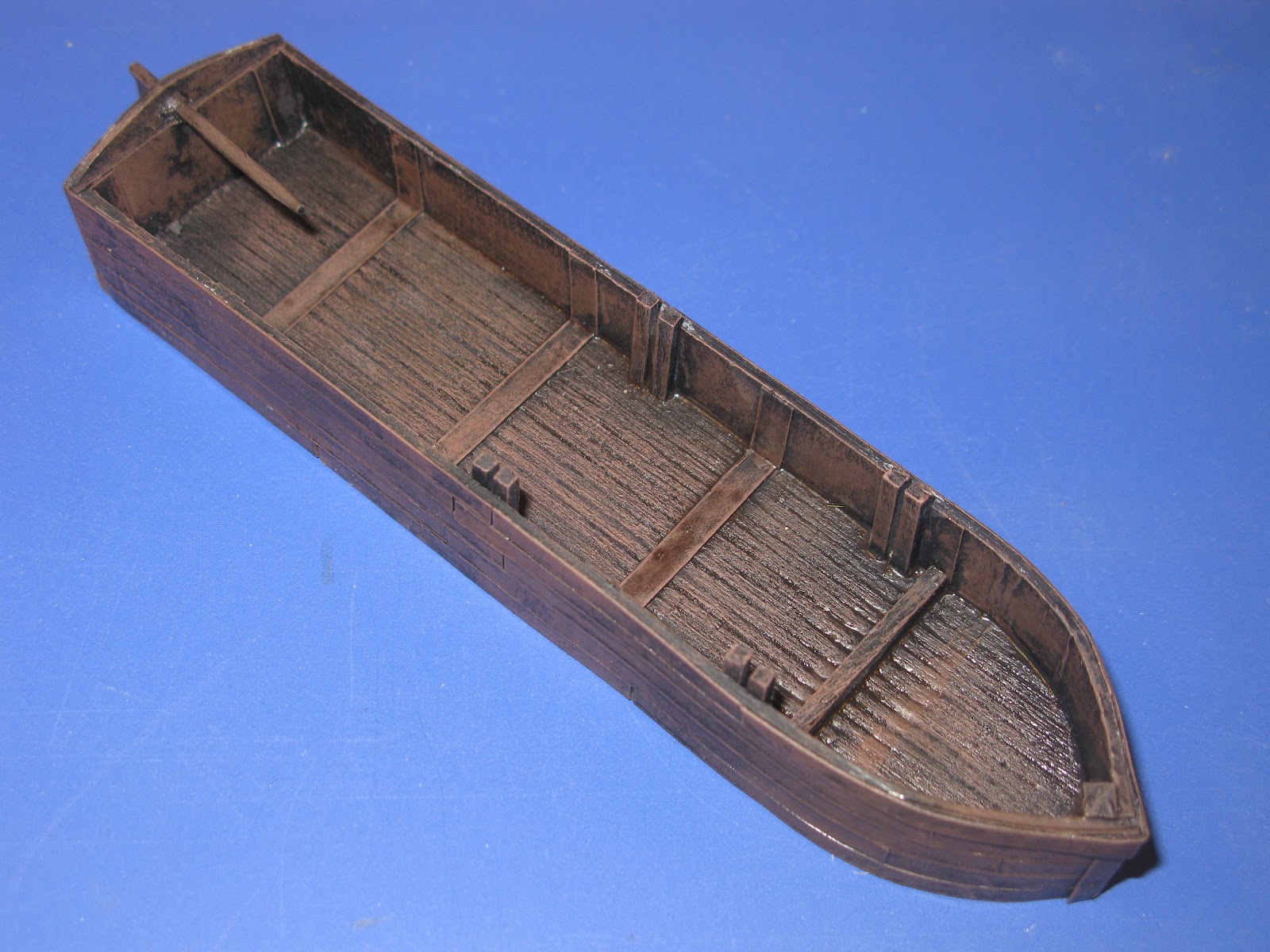 Jim's Wargames Workbench: Pirate Rowing Boat Finished