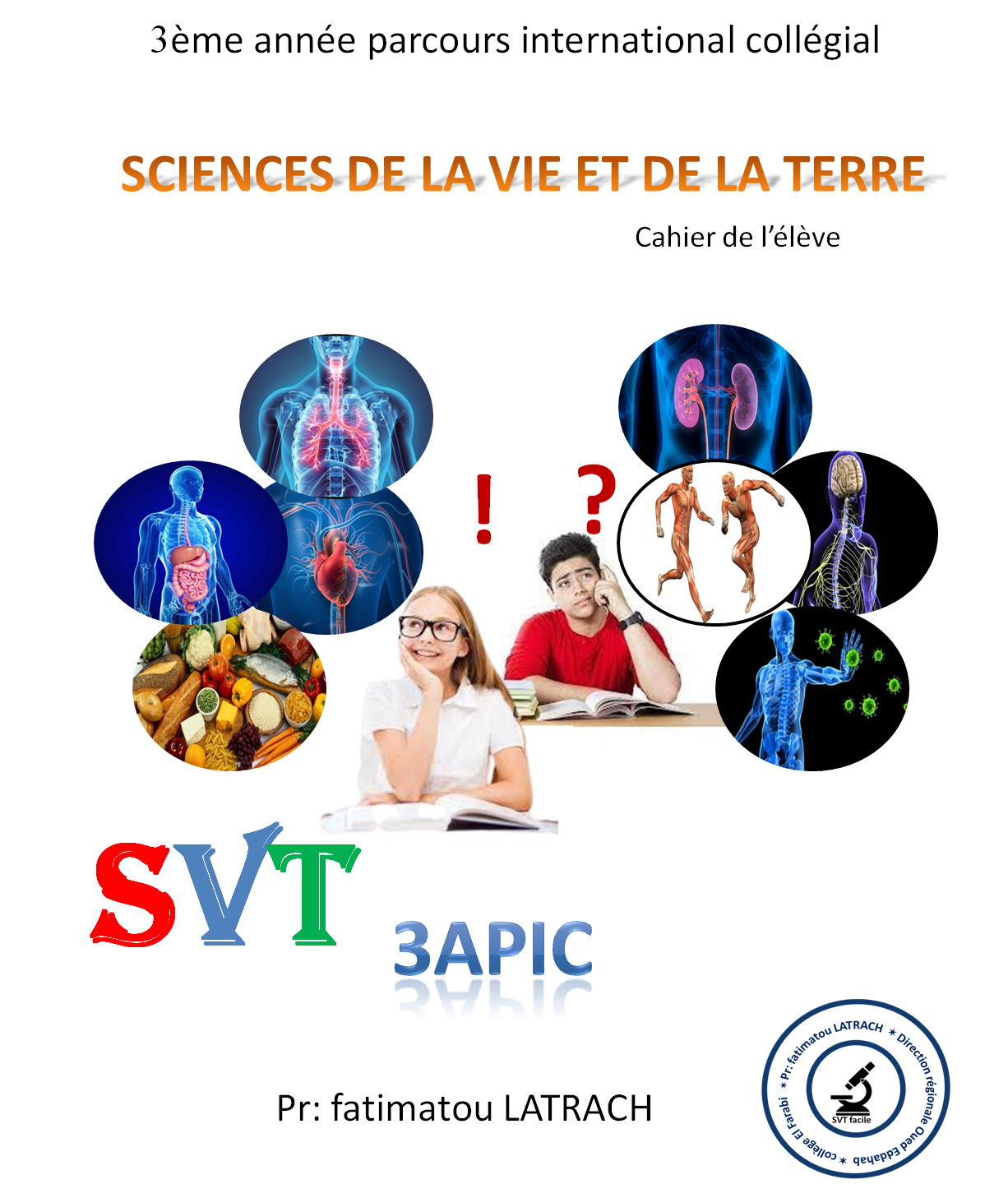 دروس علوم الحياة والأرض الثالثة اعدادي مسلك دولي Cours svt 3APIC