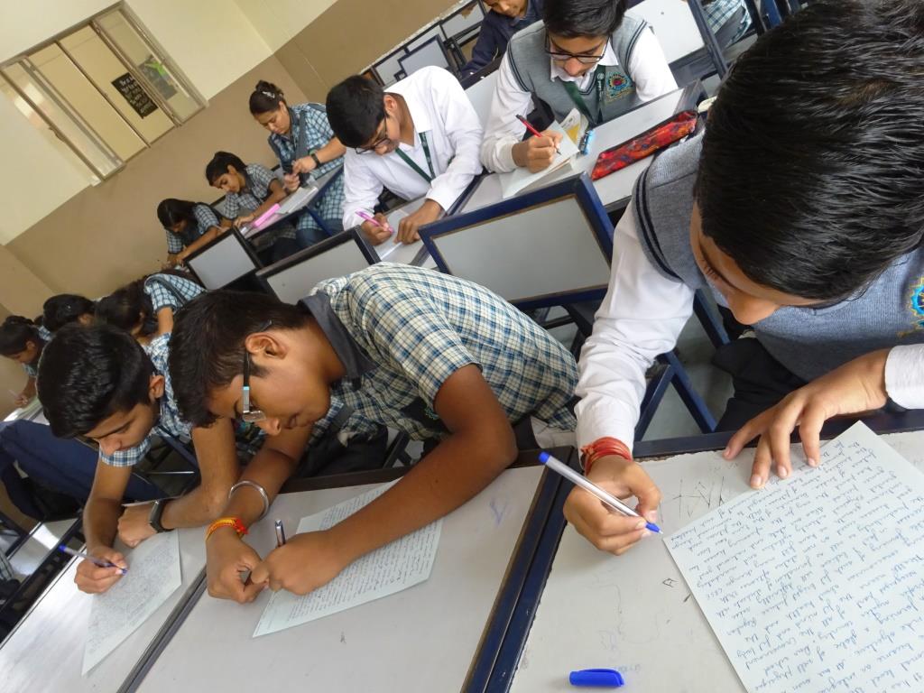 Subodh Public School, Airport: Essay / Poem Writing Competition - Fit India