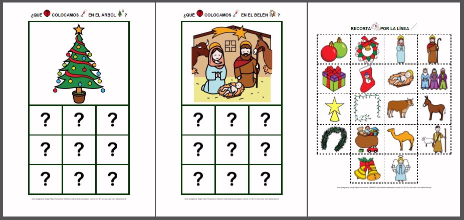 Informática para Educación Especial: Materiales de clasificación y ...