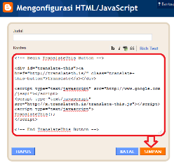 Cara Mendapatkan Gadget HTML/JavaScript Blog
