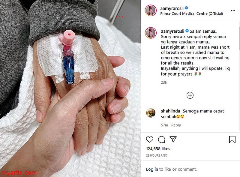 MYARTIS.COM | MYARTIS | MY | ARTIS: IBU MERTUA MASUK HOSPITAL, SESAK NAFAS - AMAR BAHARIN AKUR ...