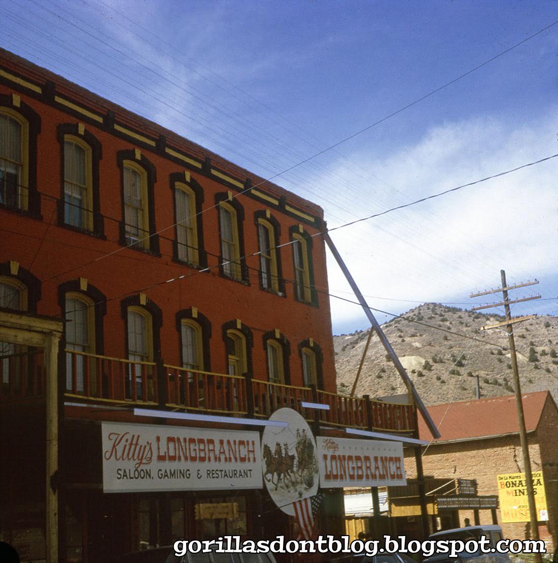 GORILLAS DON'T BLOG: Ponderosa Ranch, Lake Tahoe, April 1977