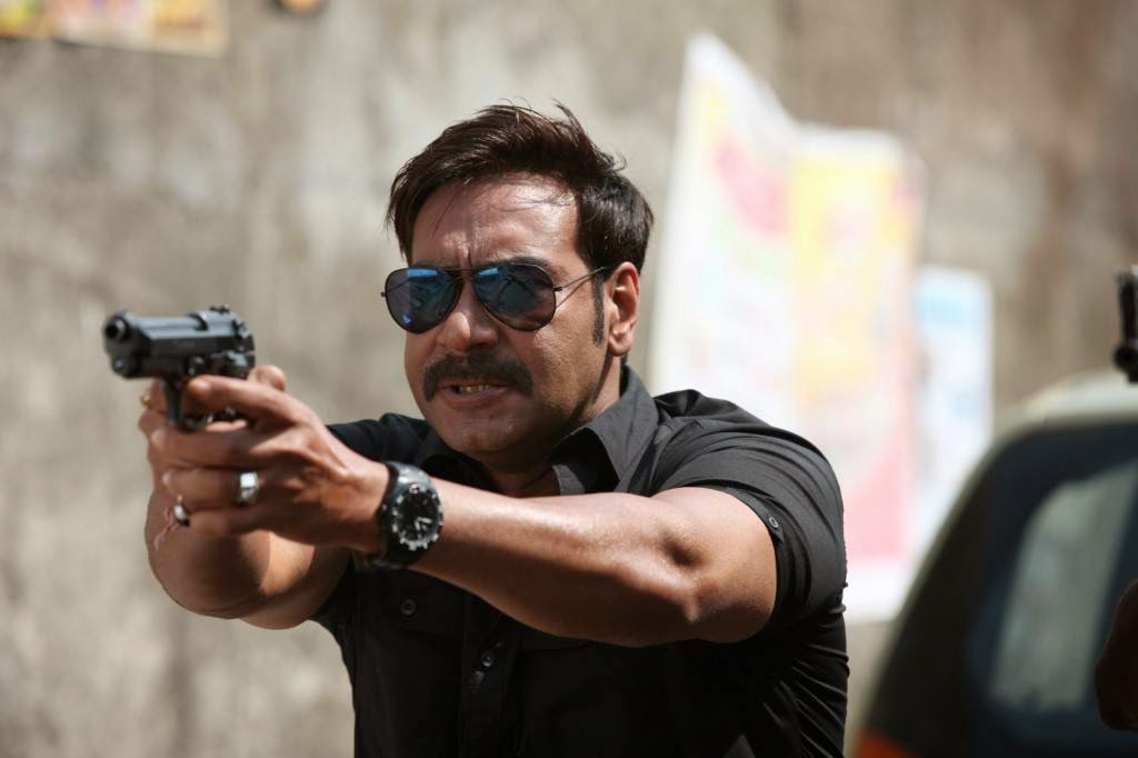 Actor Ajay Devgan Stills At Singham Returns Stills - Cine Gallery