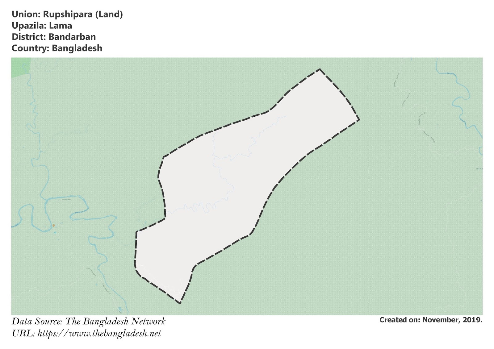 Rupshipara Union, Bandarban